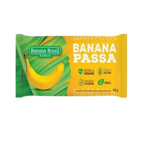 Banana Passa Banana Brasil 86g - Nsa Supermercado *amazônia*