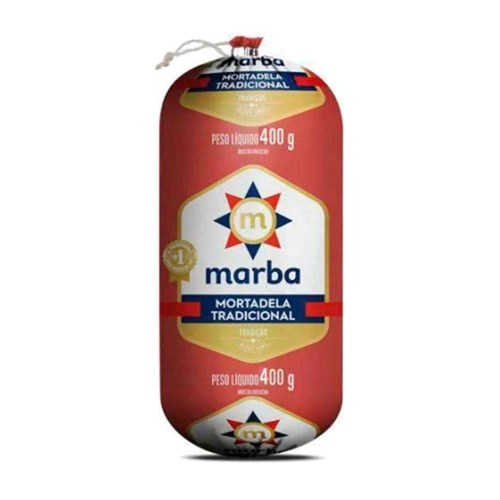 Mortadela Tradicional Marba 400g - Bom Retiro