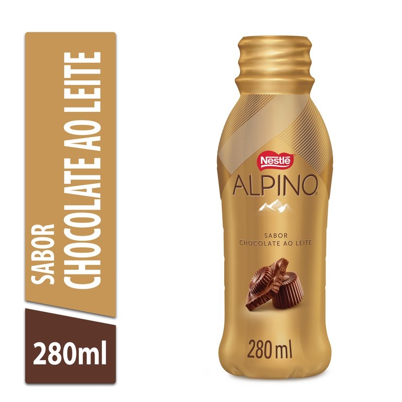 Bebida Láctea Chocolate Alpino 280ml - Bom Retiro
