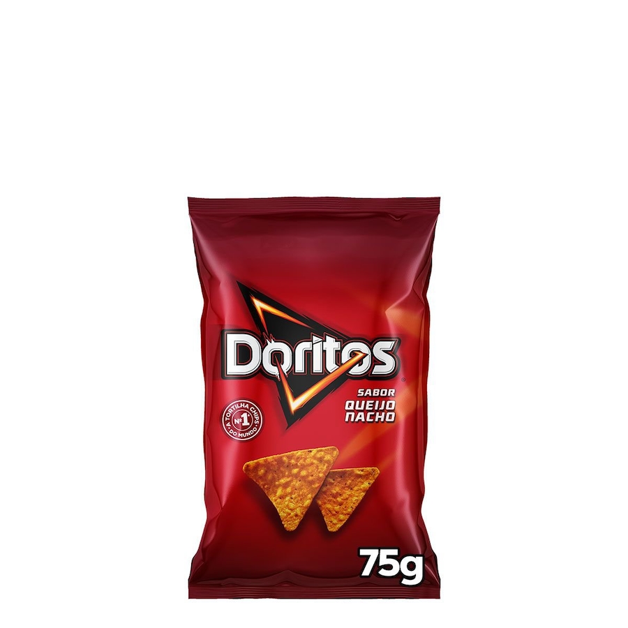 Salgadinho de Milho Sabor Queijo Nacho Doritos 75g - Rede Somar ...