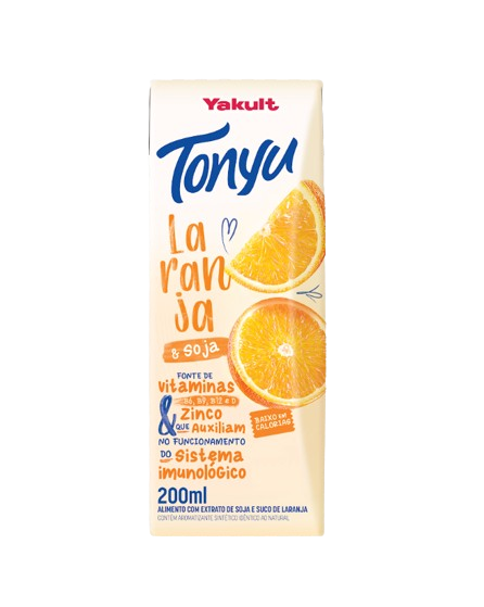 Bebida de Soja Tonyu Laranja Yakult - 200 Ml - Nagumo Express - Pq ...